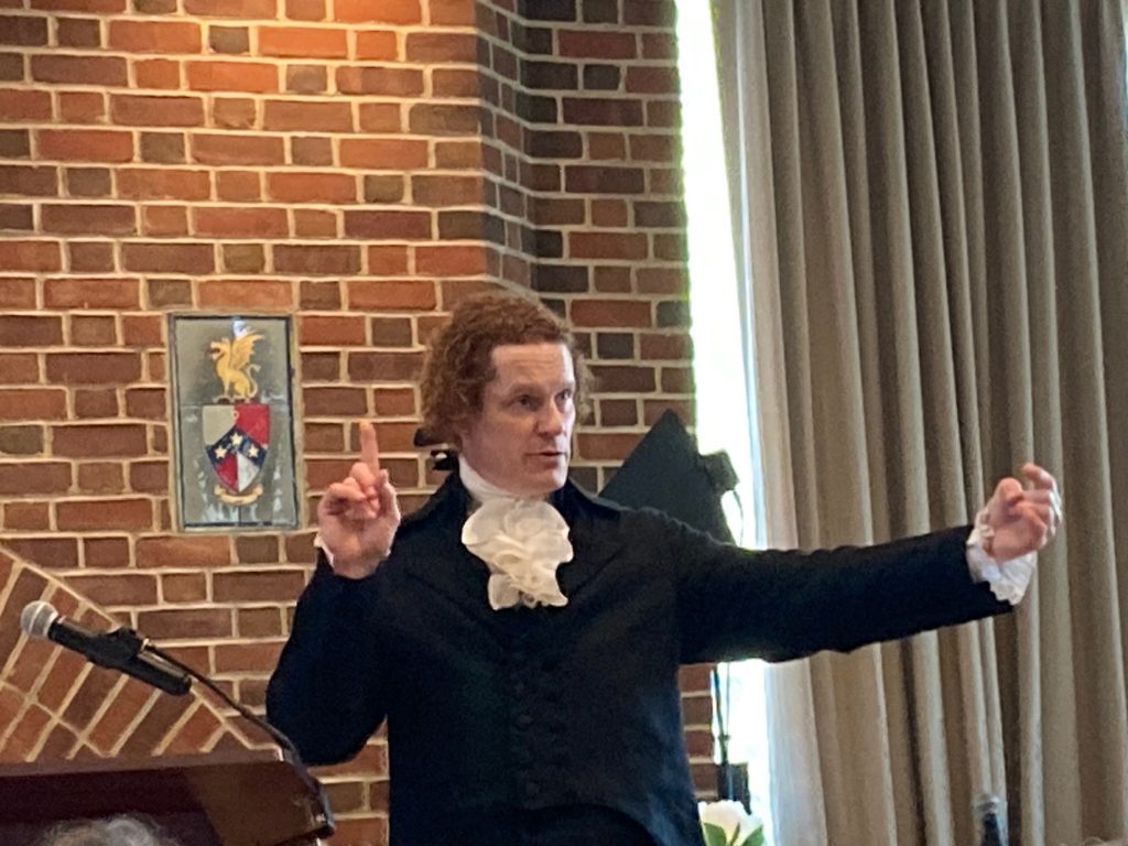 ‘Thomas Jefferson’ discusses politics, life at W&J - Herald-Standard